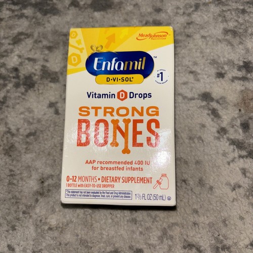 Enfamil D-Vi-Sol Vitamin D Supplement Drops for Infants - 50ml ...