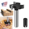 1 pc 1/2" Shank T-Slot & T-Track Slotting and Slatwall Sutter Router ...