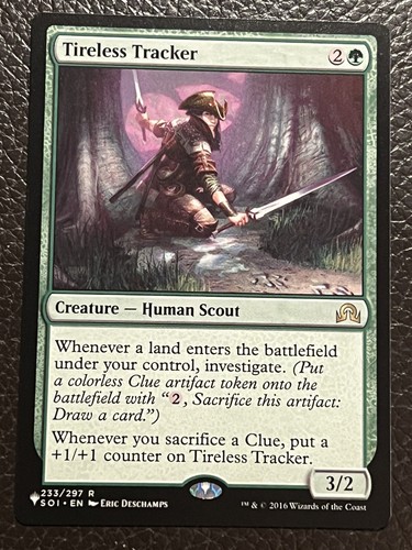 Mtg The List— Tireless Tracker—20 Ways To Win—NM | eBay