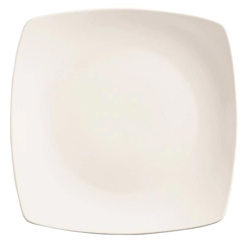 Libbey Porcelain Square Plate, 12" Length x 12" Width x 1.375" Height ...