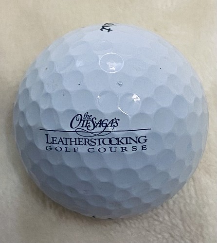 logo golf ball The Ote Saga, Leatherstocking, Cooperstown, New York | eBay
