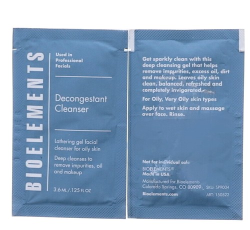Bioelements Foil Decongestant Cleanser 0.125 oz | eBay