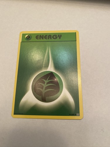 POKEMON Trading Card Green Leaf Energy 91/108 | eBay