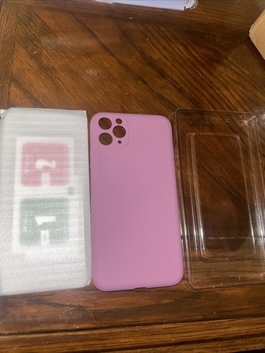 iPhone 11 Pro Max Pink Silicone Case 190199288164| eBay
