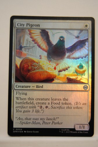 Magic: Spiderman: City Pigeon #0004 Foil | eBay