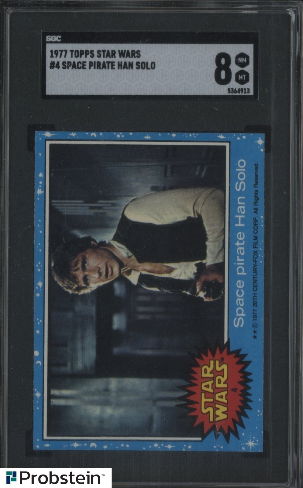 Space Pirate Han Solo 1977 Topps #4 Base Price Guide - Sports Card Investor