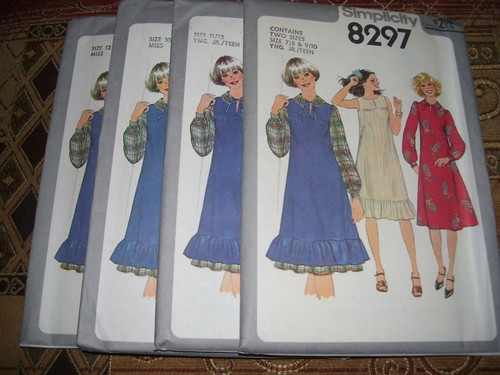 🌹UNCIRCULATED 1977 SIMPLICITY 8297-LADIES RETRO ALL SEASON DRESS ...