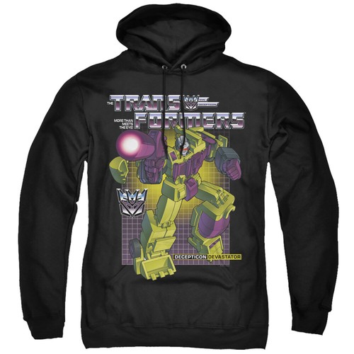 TRANSFORMERS DEVASTATOR Licensed Adult Hooded and Crewneck Sweatshirt ...