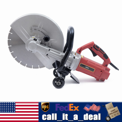 14" Electric Concrete Cut Off Saw Masonry Paver Cut Saw Circular Cutter ...