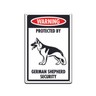 German Shepherd Warning Door Sign 7'x10" & 8"x12" & 10'x14" Polystyrene ...