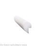 LARGE D SHAPE POLYFOAM UPHOLSTERY PROFILE EDGE ROLL PER 2 METRE STRIP ...