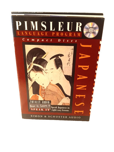 Pimsleur Language Program - Japanese (Audio cds) 4 cds, Simon ...
