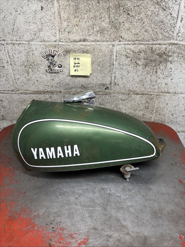 1974 Yamaha Dt360 Dt Gas Fuel Petrol Tank Rusty Has Holes Wall Hanger ...
