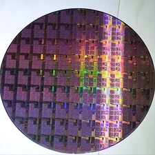 Wafer CPU Wafer Lithography Circuit Chip Semiconductor Wafer Teaching ...