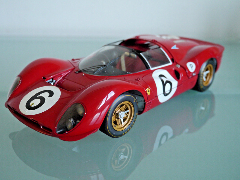 Ferrari 330 P4 (racing car) 1967 GMP 1/18 - Details