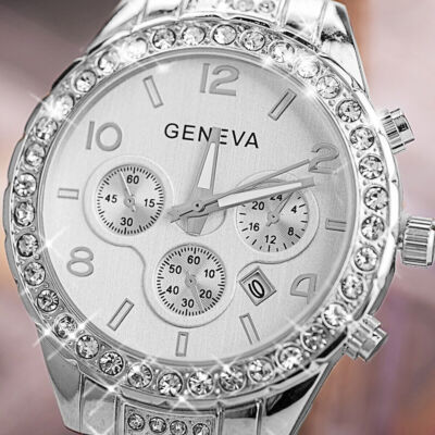 Womens Rhinestone Watches for sale | eBay