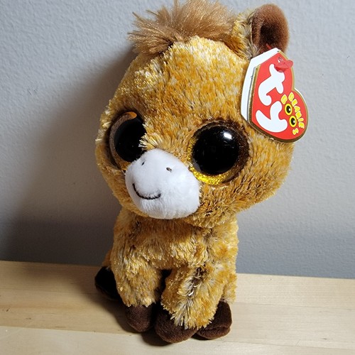 TY Beanie Boos - HARRIET the Horse (Glitter Eyes) (6 inch) - MWMTs Boo ...
