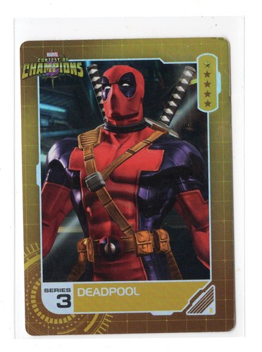 MCOC Marvel Contest of Champions Arcade Deadpool SERIES 3 FOIL PARALLEL ...