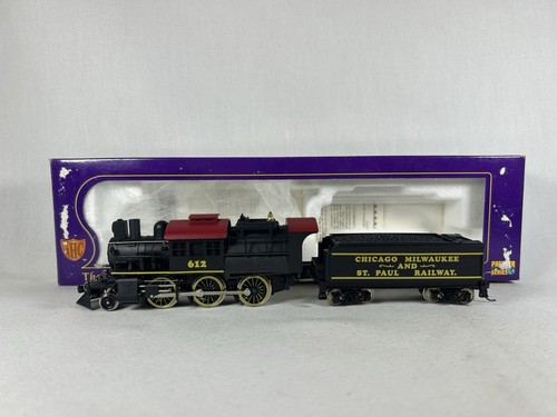 HO IHC Milwaukee Road 2-6-0 Mother Hubbard Steam Engine #612 Brand New ...