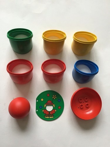 Lego Duplo Tubes Blue Yellow Red Green Clown Door Red Ball Red Egg Base ...
