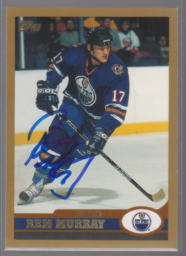 Autographed 99/00 Topps Rem Murray - Oilers | eBay
