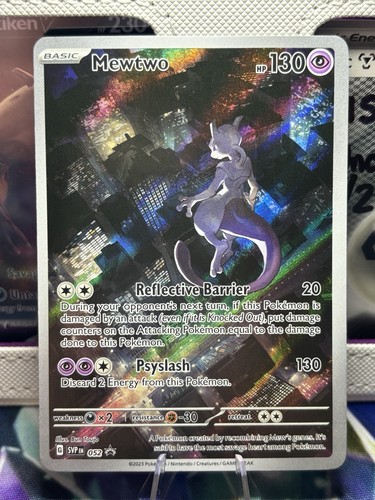 Pokémon TCG Mewtwo SVPEN 052 Black Star Promo Holo Rare NM Condition | eBay