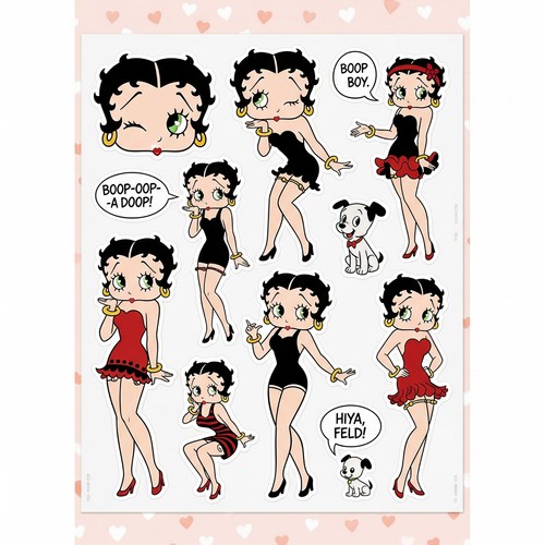 Betty Boop Stickers Journal Scrapbook | eBay
