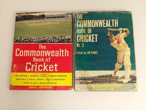 Cricket Vintage The Commonwealth Book of Cricket Books No 1 & 2 HCDJ ...