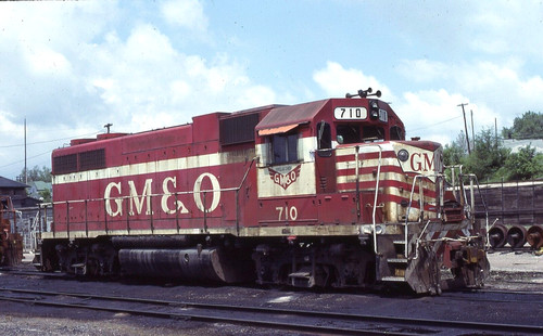 Gulf Mobile & Ohio GP38 # 710 @ Fort Dodge, IA 5/23/1984 | eBay