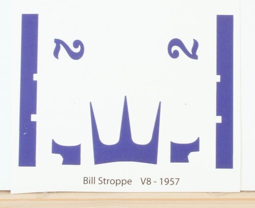 Model kit Decal Sheet Bill Stroppe unused P23 | eBay