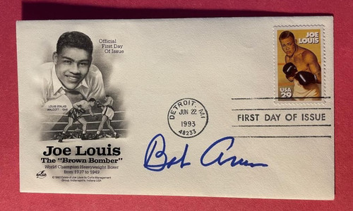 SIGNED BOB ARUM FDC AUTOGRAPH FIRST DAY COVER - HOF | eBay