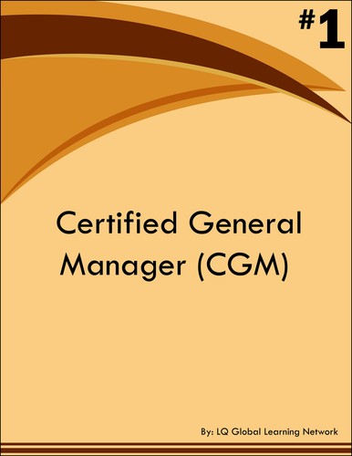 Certified General Manager CGM | eBay