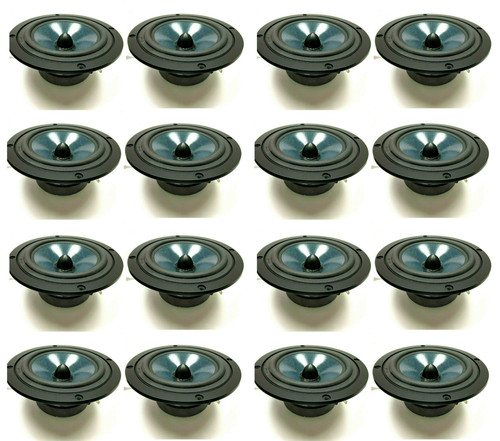 16pcs Brand NEW CAR AUDIO Clif Designs 6.5" Midbass Speaker Midrange ...