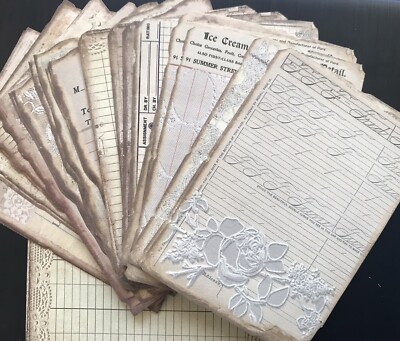 Vintage Craft Paper in Scrapbooking Cardstock Paper for sale | eBay