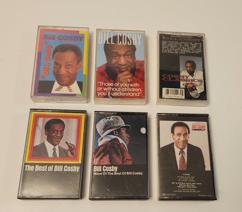 6 Bill Cosby Cassettes: Best of / Oh Baby / Classics / Himself / More ...