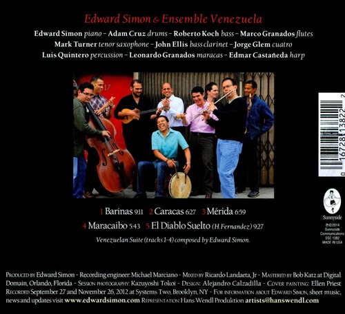 EDWARD SIMON & ENSEMBLE VENEZUELA VENEZUELAN SUITE NEW CD 16728138222| eBay