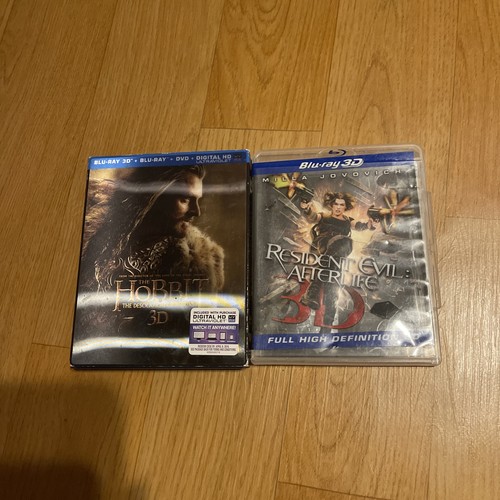 The Hobbit: The Desolation of Smaug [Blu-ray 3D UV] Resident Evil After ...