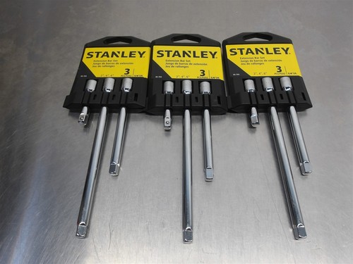 3 Sets Of 3pcs NEW! Stanley Extension Bar Set 2"/4"/6" 85-704 | eBay