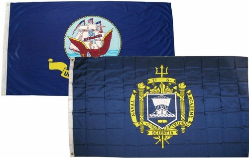 2x3 2'x3' Wholesale Combo U.S. Navy Ship & Naval Academy Flags Flag | eBay