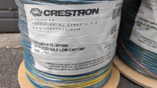 Crestron Cresnet-p-tl-sp1000 Cresnet Control Cable Factory. Never for ...