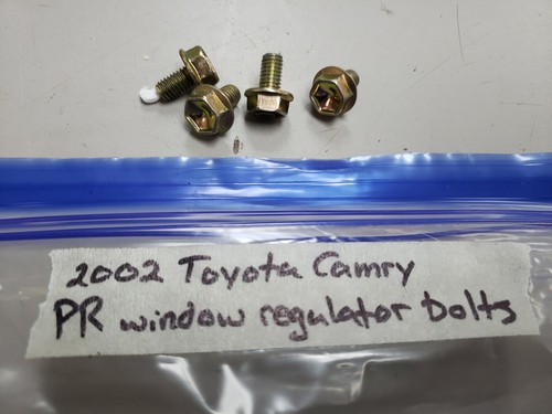 2002 Toyota Camry Rear Right Door Window Regulator BOLTS | eBay
