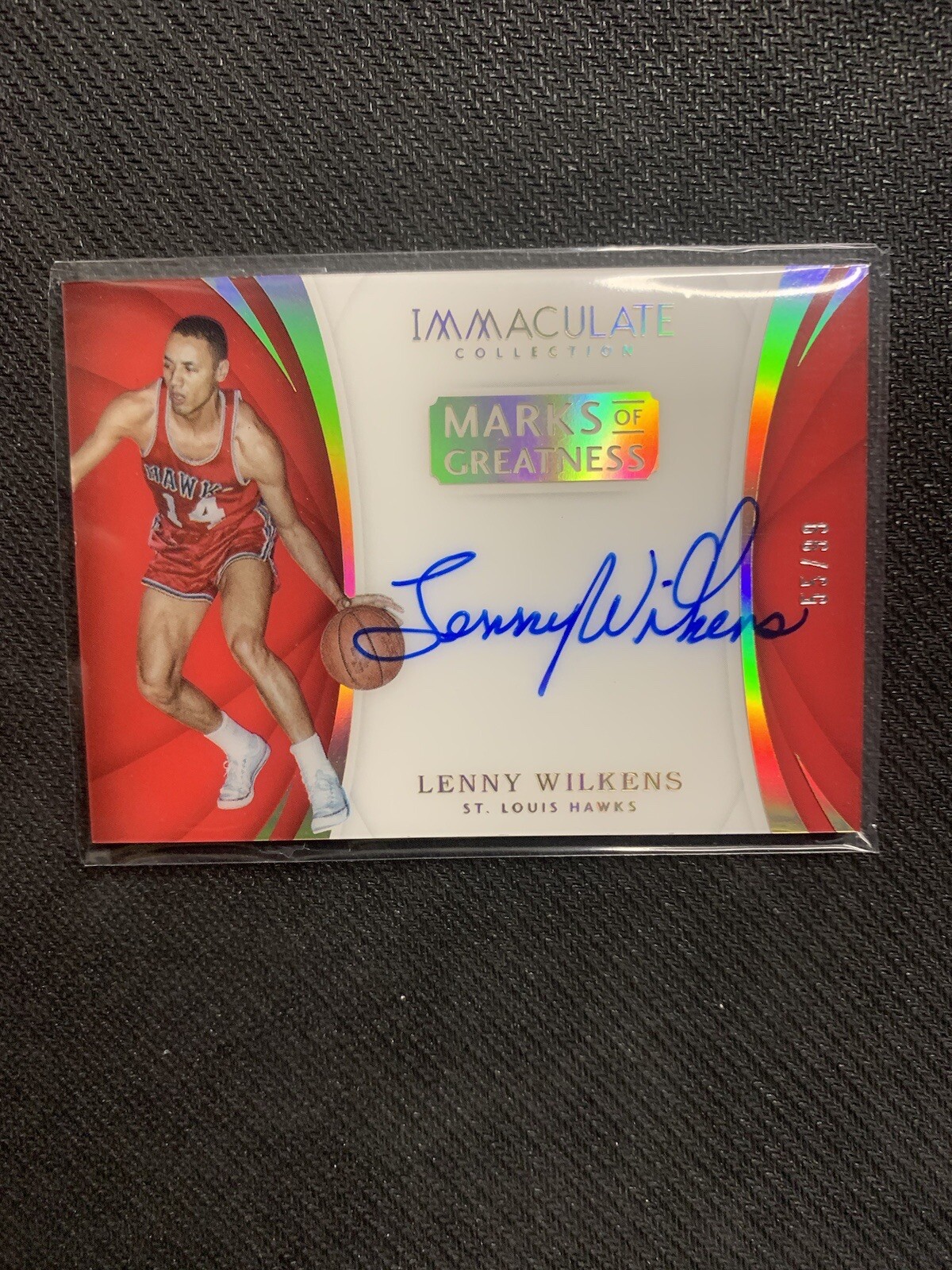 Lenny Wilkens 2017 Immaculate #MG-LWK Marks of Greatness /99 Price ...