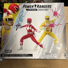Power Rangers Lightning Mighty Morphin Red Ranger Trini and Yellow ...