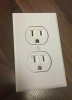 Fake Outlet Stickers Prank - Wall Sockets Electrical Power Plug Plug ...
