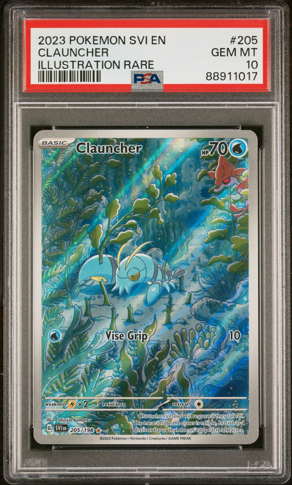 Clauncher 2023 Scarlet & Violet #205/198 Illustration Rare Price Guide ...