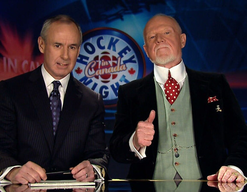 Don Cherry and Ron Maclean UNSIGNED 8x10 Photo (L3) | eBay