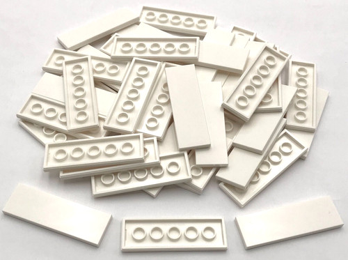 Lego 50 New White Tiles 2 x 6 Flat Smooth Pieces | eBay