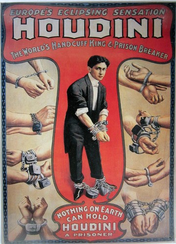 Houdini Metal Sign | eBay