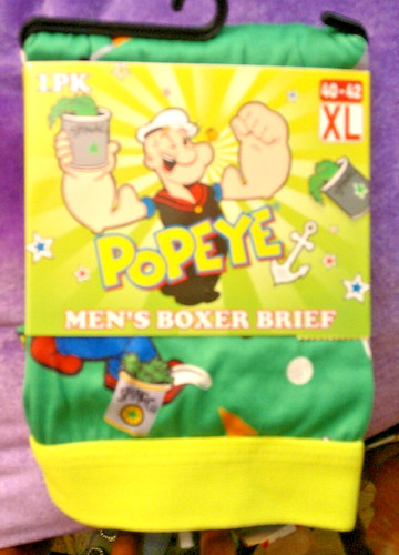 NWT POPEYE Boxer Briefs Mens X Large SIZE XL GREEN SAILOR MAN | eBay
