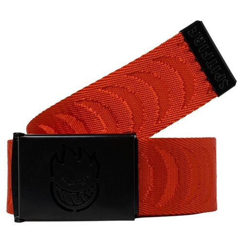 Spitfire Wheels Bighead Cutout Swirl Jacquard Red Web Belt | eBay